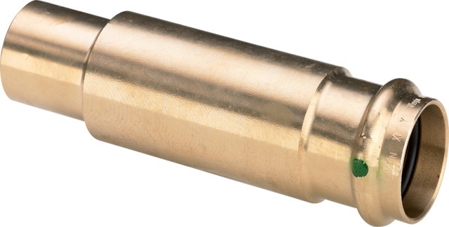 SANPRESS Schiebemuffe Rotguss 2215.4 35 mm, mit SC-Contur (588557 ...